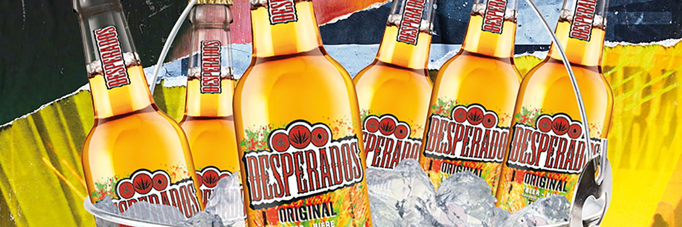 Desperados - A Beer born refreshing and wild - Jet Import