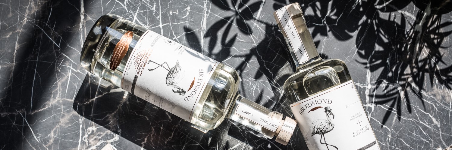 Sir Edmond Gin - A BOURBON VANILLA INFUSED GIN - Jet Import